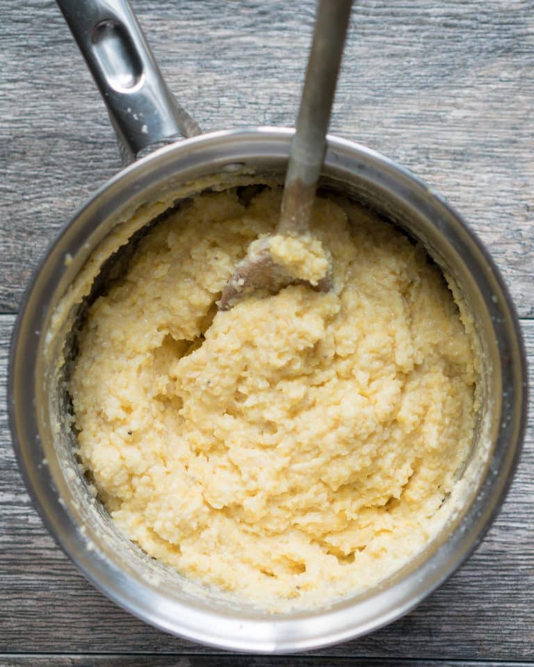 Creamy Parmesan Polenta - Free Your Fork